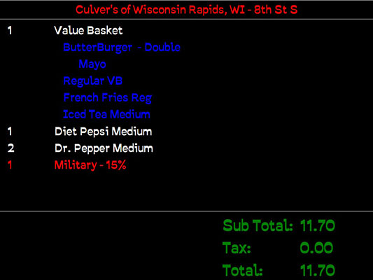 Order Confirmation Boards | Drive-Thru Systems | RDS